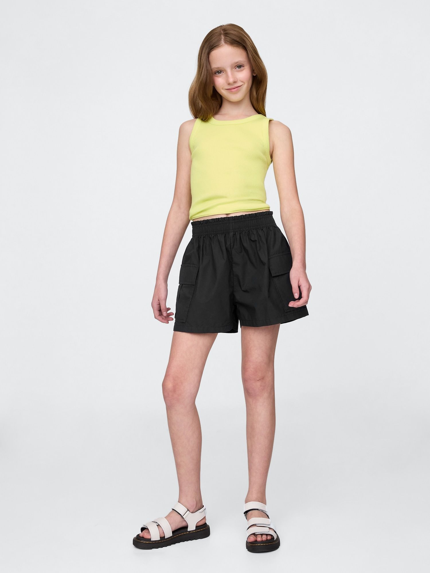 Short cargo enfant en popeline | GAP.cz