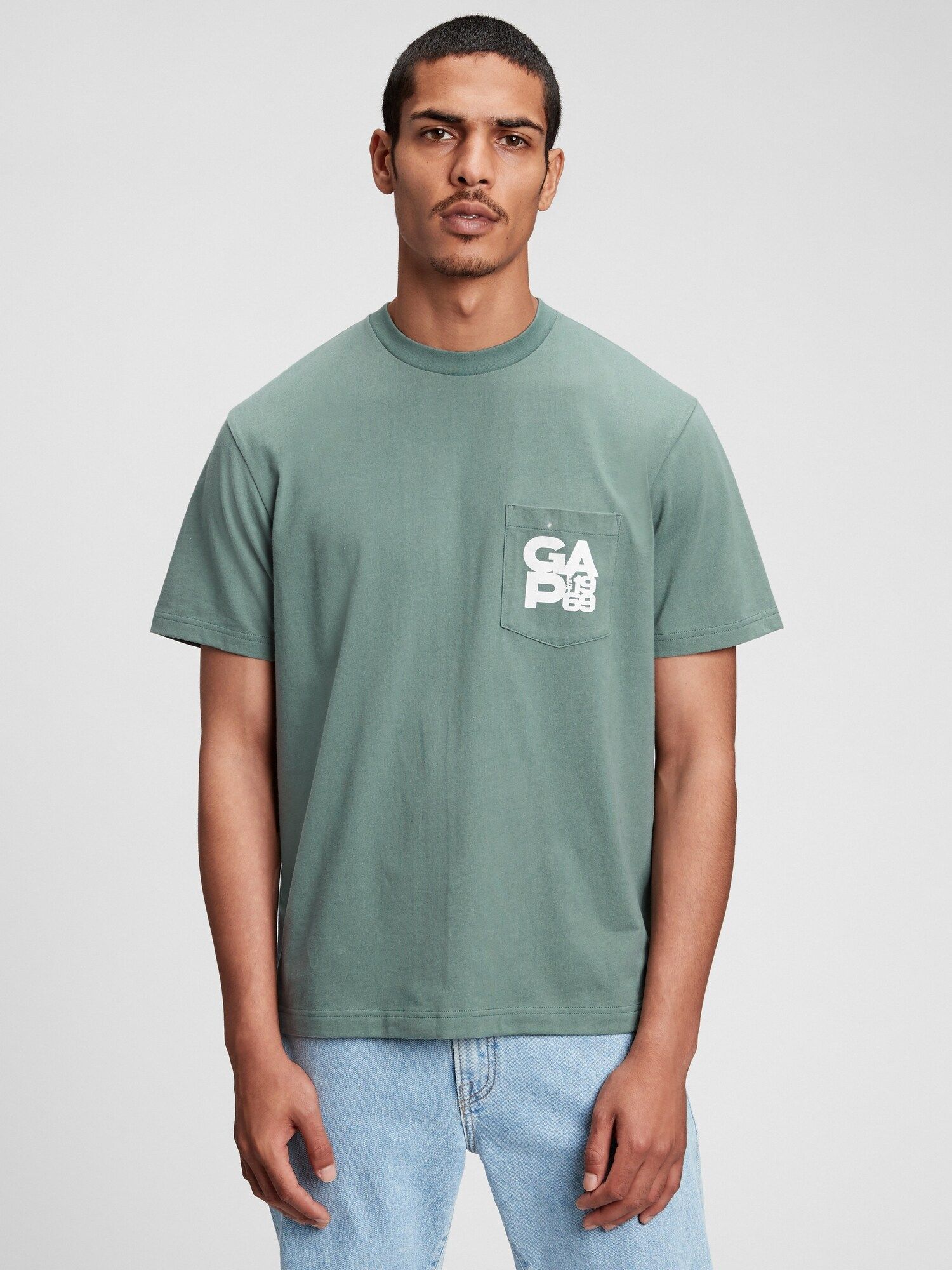 T-shirt logo GAP | GAP.pl