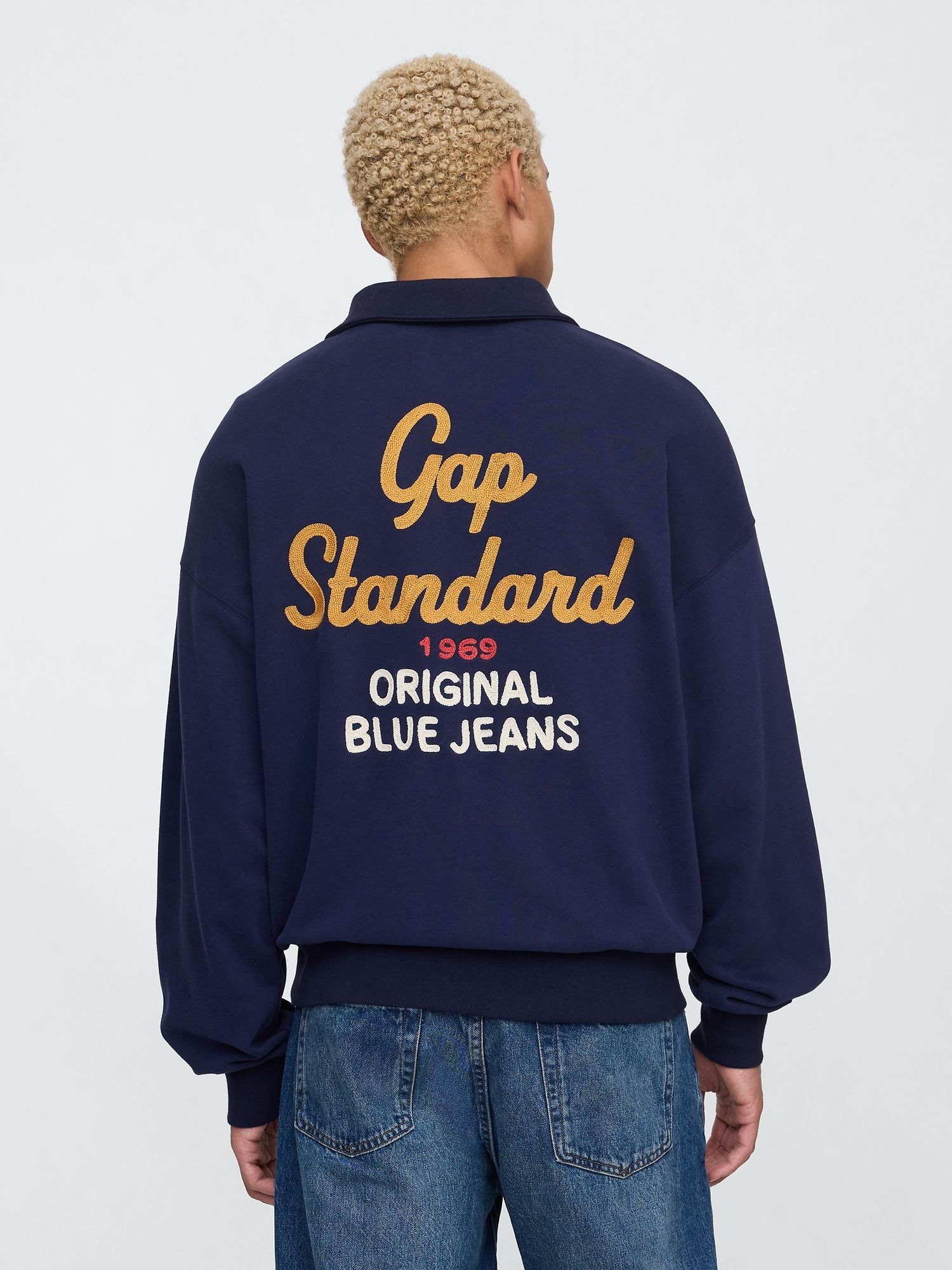 Hanorac oversize Americana | GAP.ro