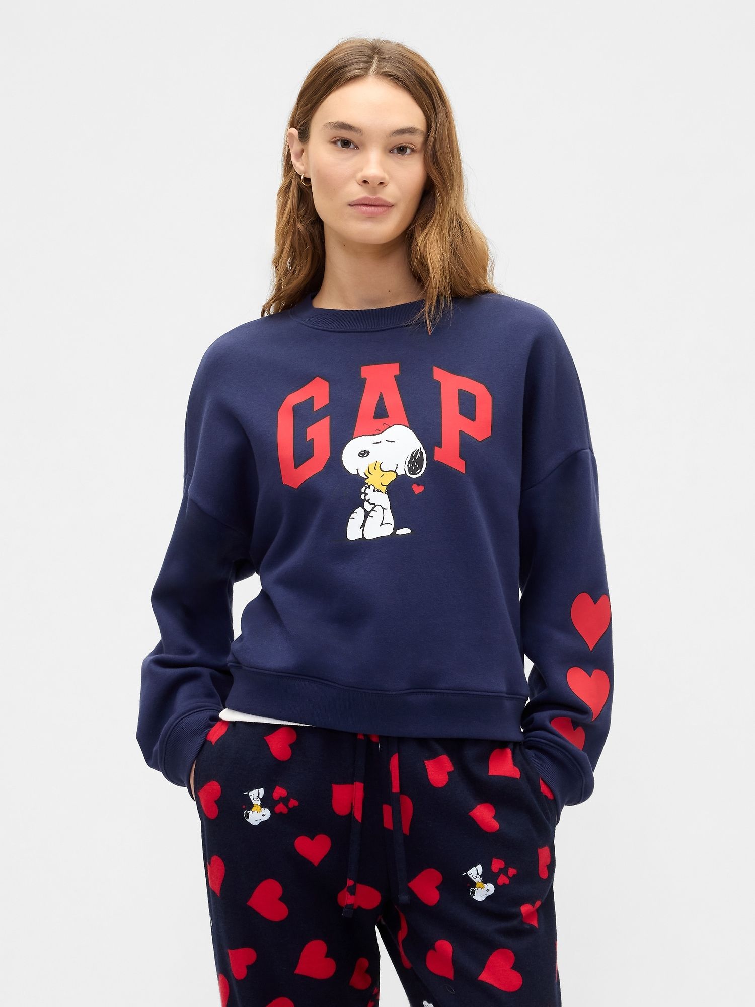 Gap & Peanuts Snoopy bluza oversize | GAP.pl