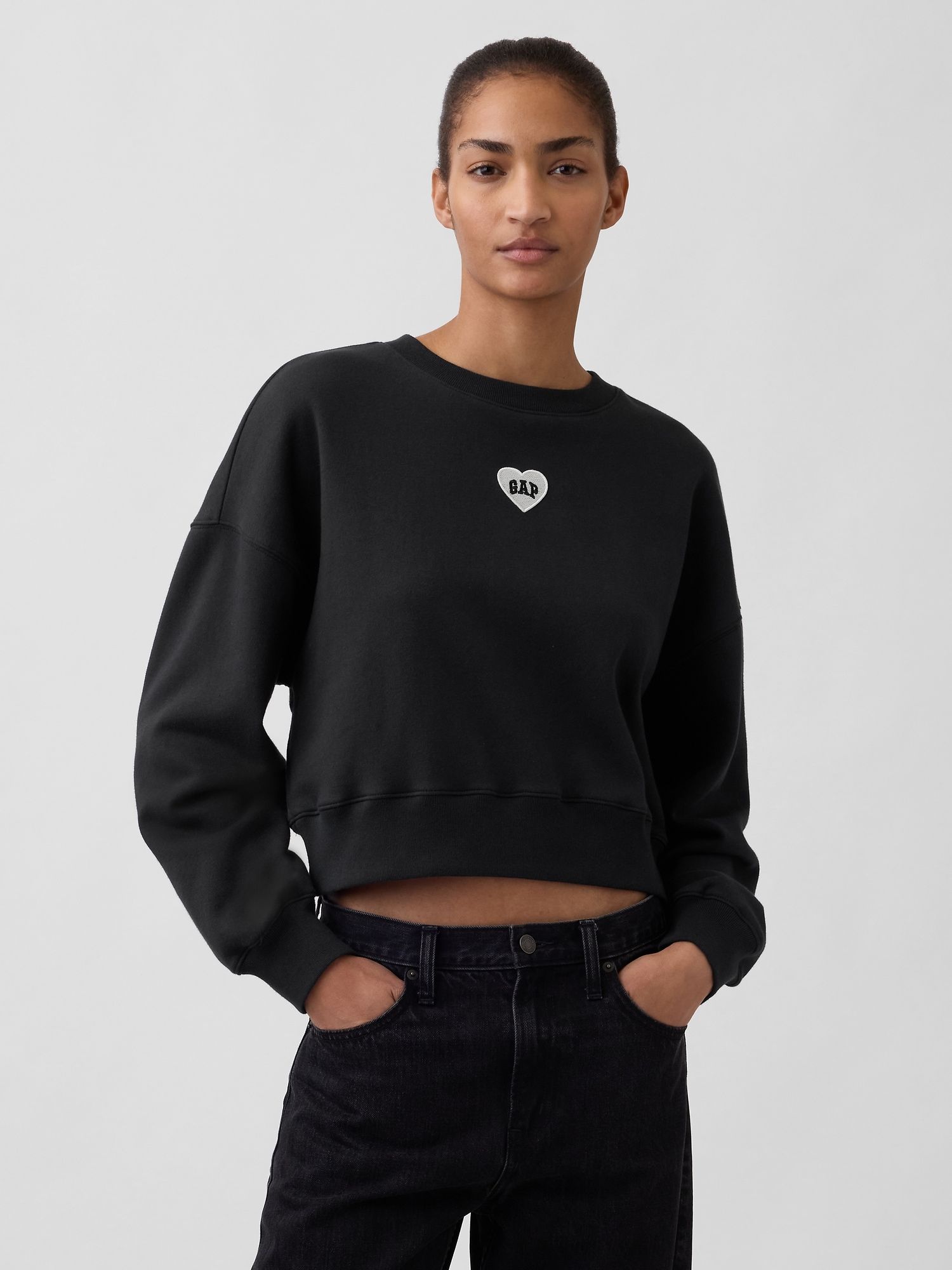 VintageSoft logós oversize pulóver | GAP.hu