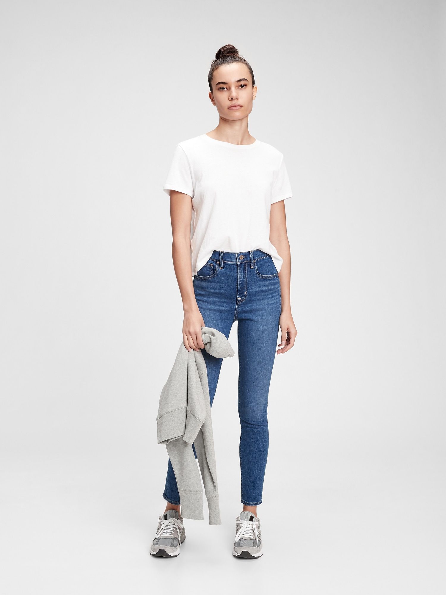 Jeansy skinny Gen Good High Rise True | GAP.pl