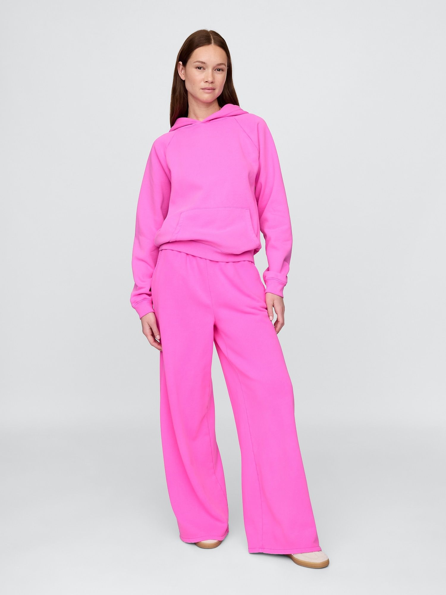 Tepláky Baggy Wide VintageSoft | GAP.cz