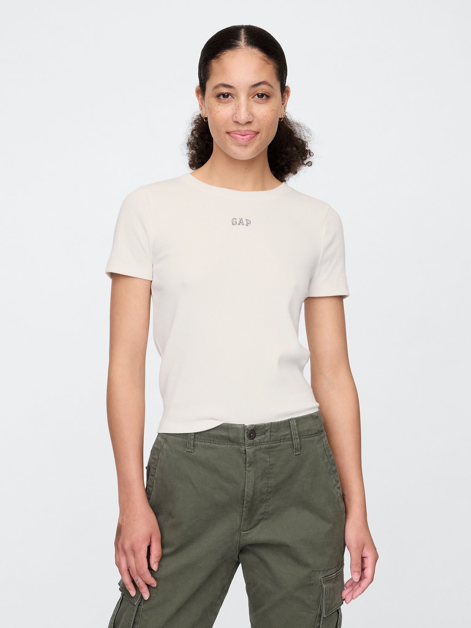Damen Crop-Top mit Logo | GAP.at