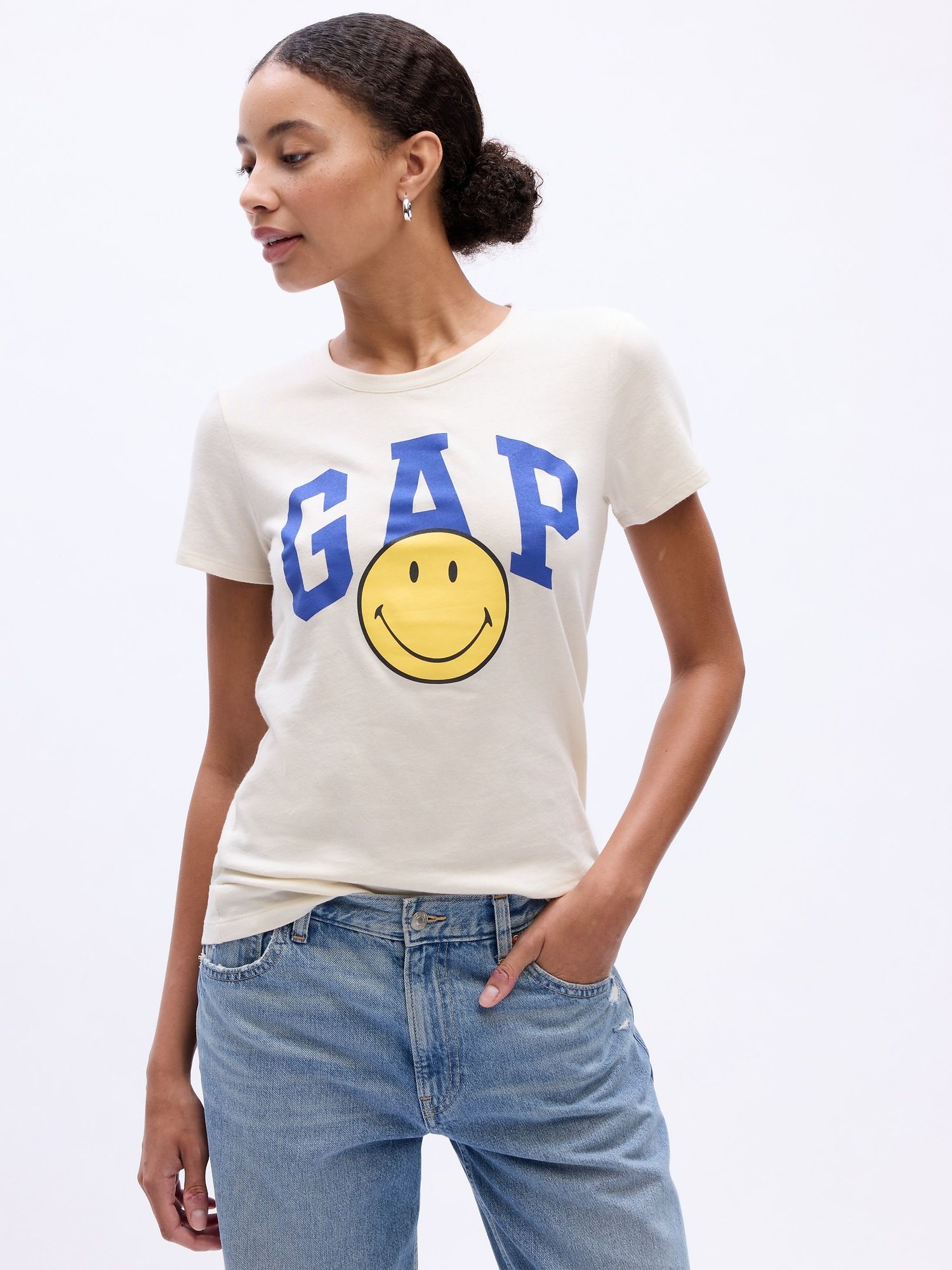 Koszulka GAP & SmileyWorld® | GAP.pl