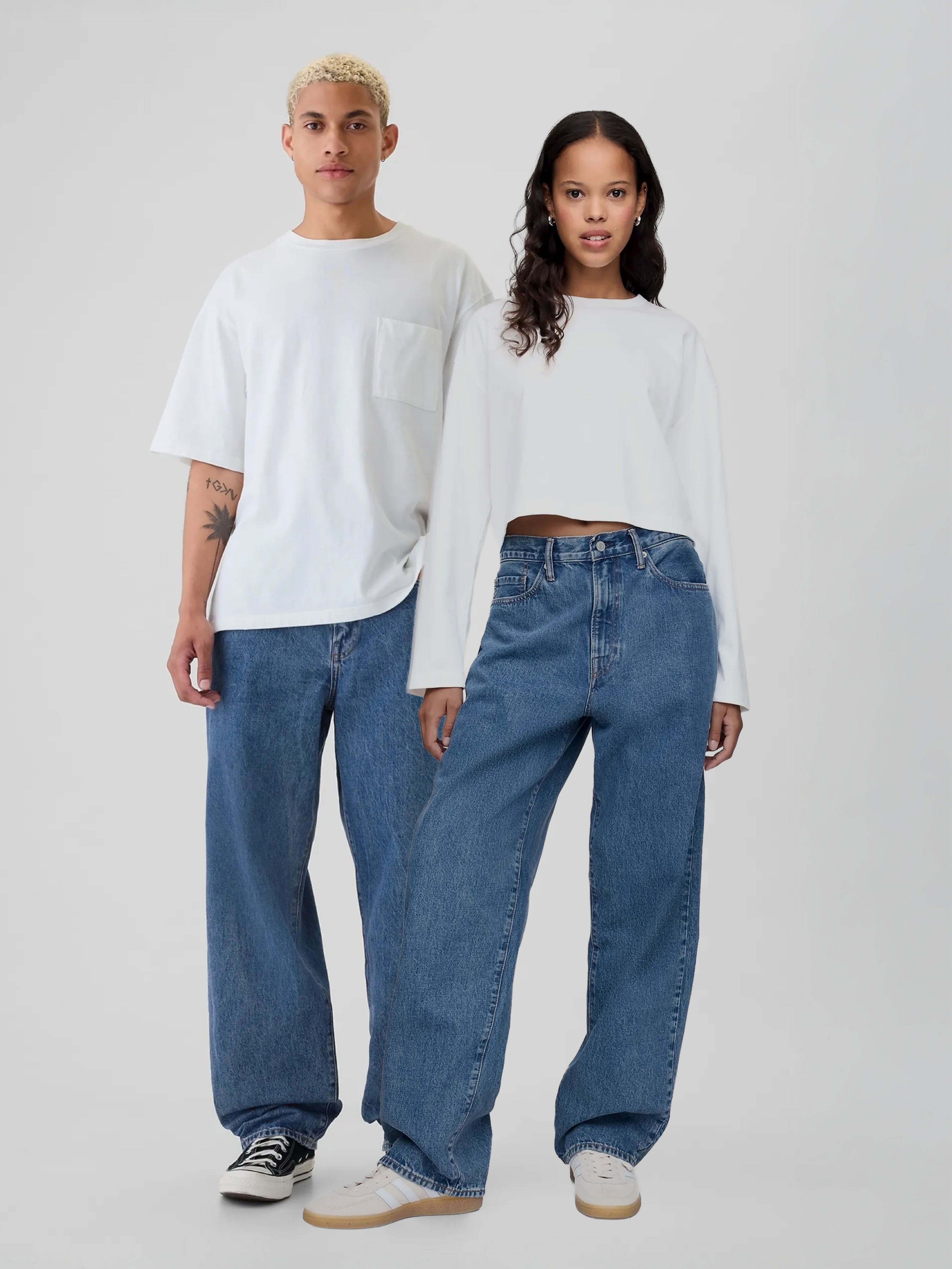 Baggy Fit farmer Americana Unisex | GAP.hu