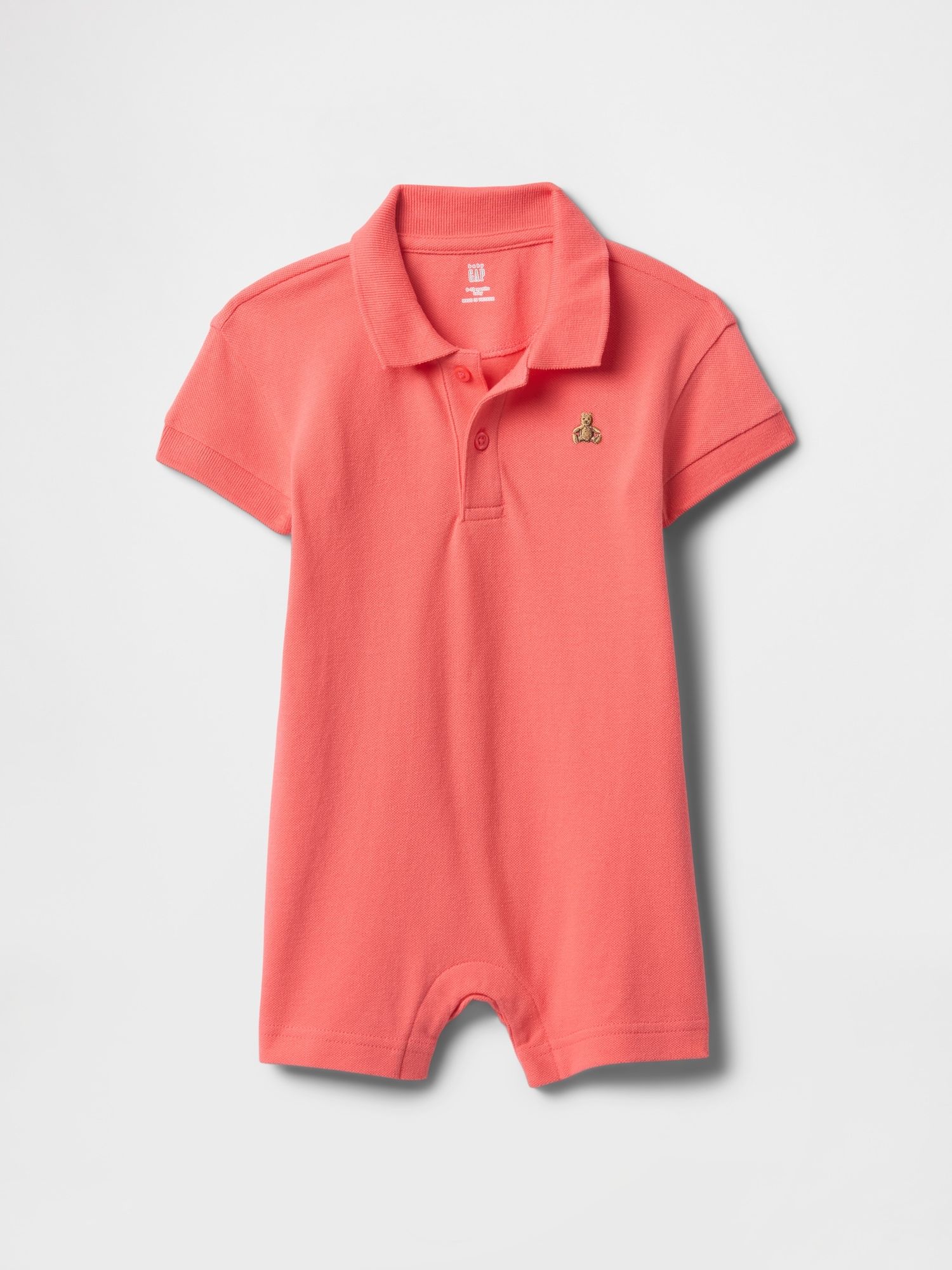 Baby Piqué-Overall | GAP.at