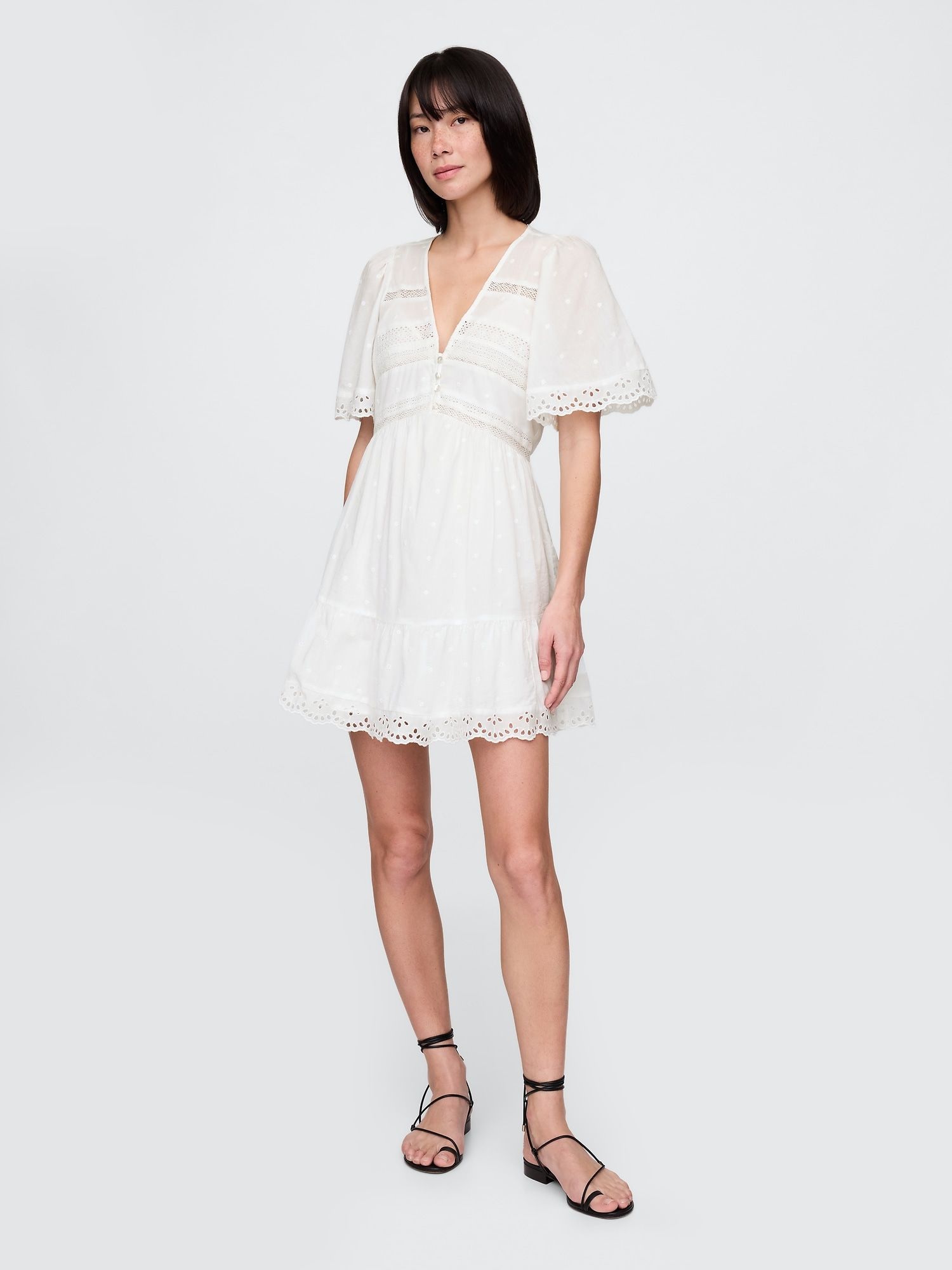 Robe mini en coton | GAP-france.fr