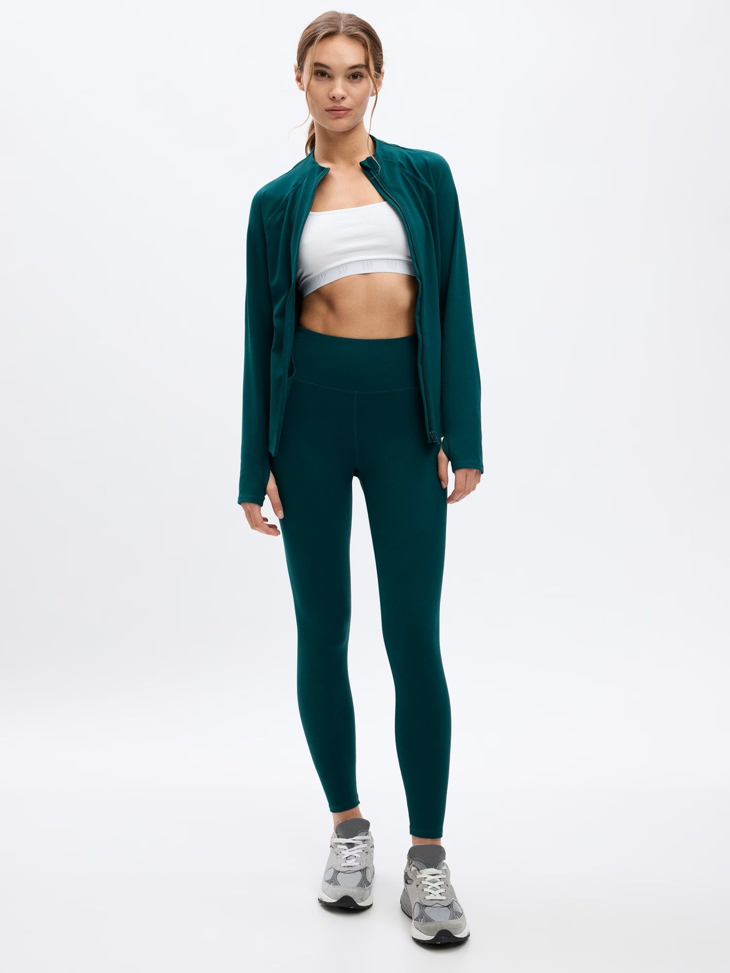 Sportowe legginsy GapFit Sky High | GAP.pl