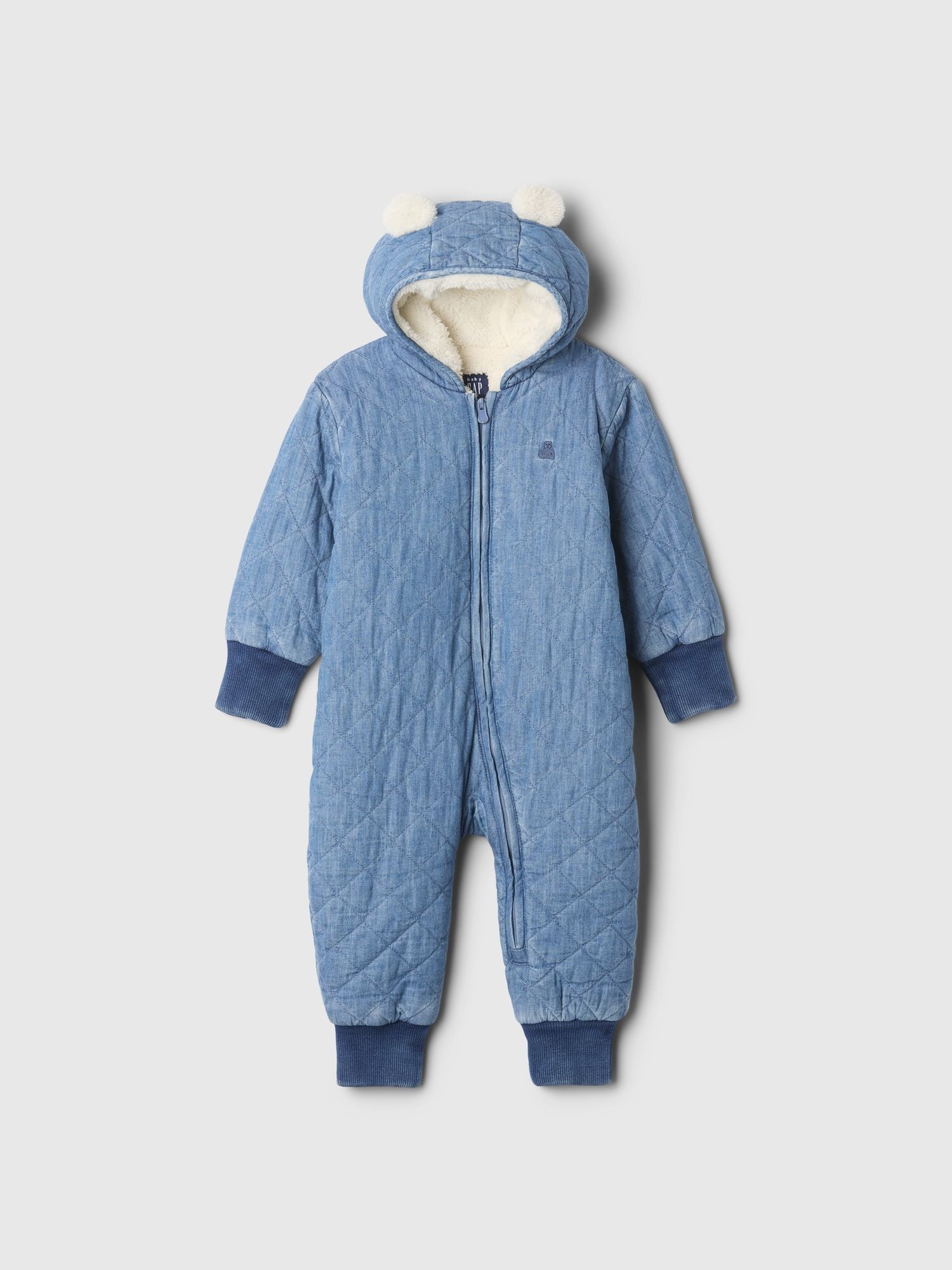 Baby Overall Brannan Bear gesteppt | GAP.at