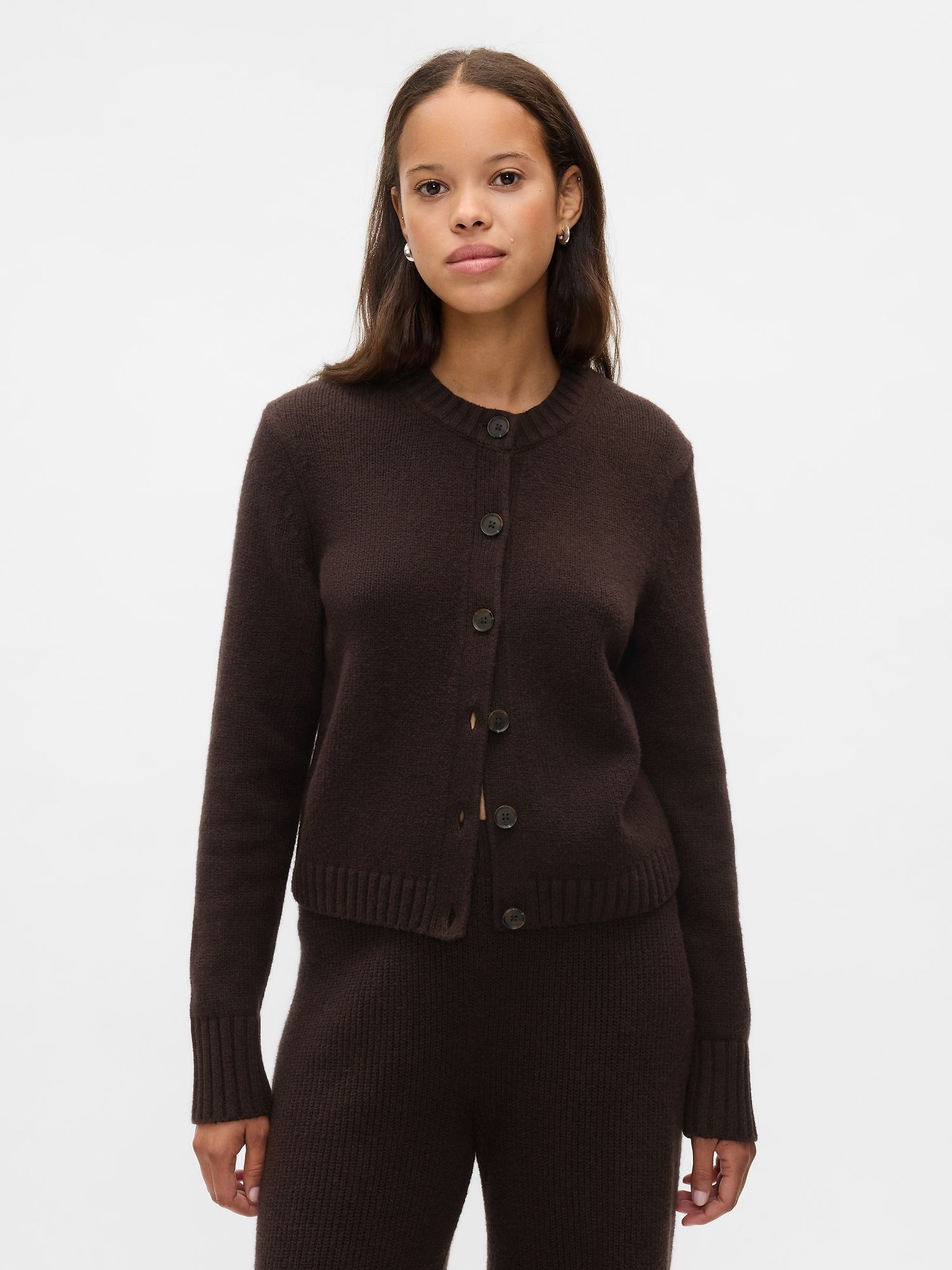 Crop kardigan CashSoft | GAP.cz