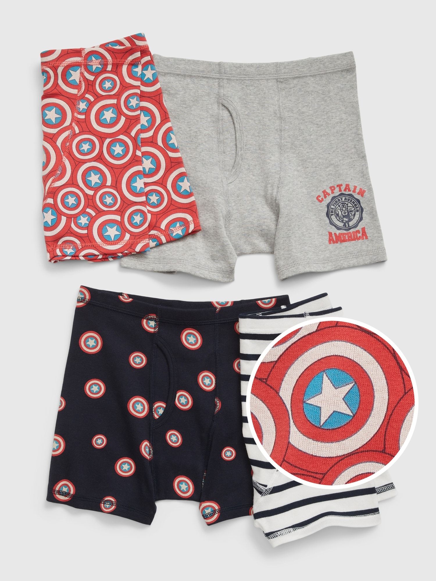 Dětské boxerky Gap & Marvel, 4 ks | GAP.cz