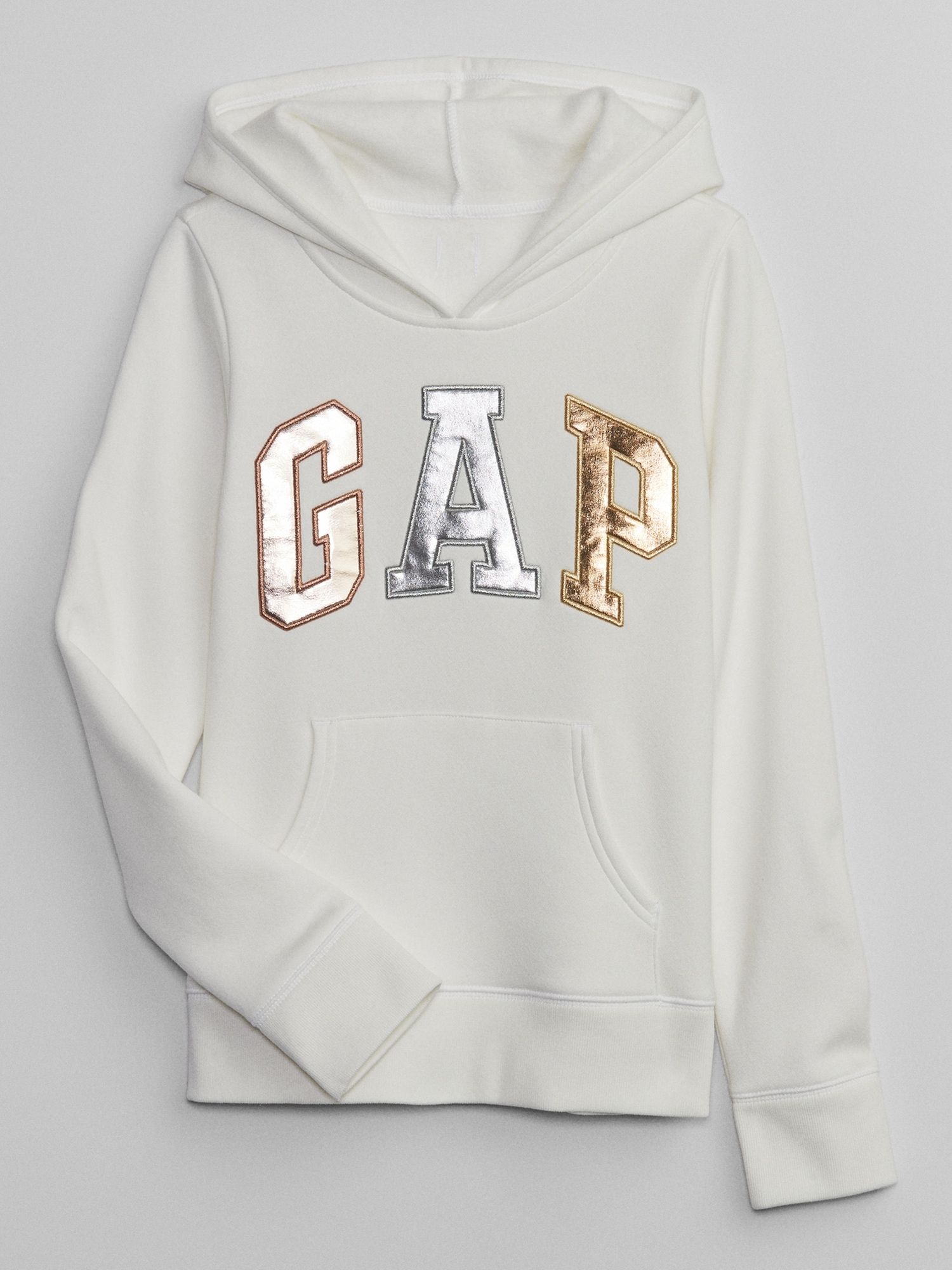 Dětská mikina s metalickým logem | GAP.cz